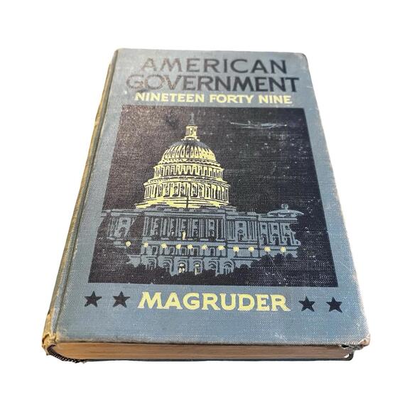 Other | Vintage American Government Nineteen Fifty 195 Hc Magruder ...
